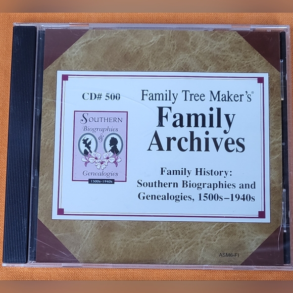Media | Family Tree Makers Family Archives Southern Biographies ...